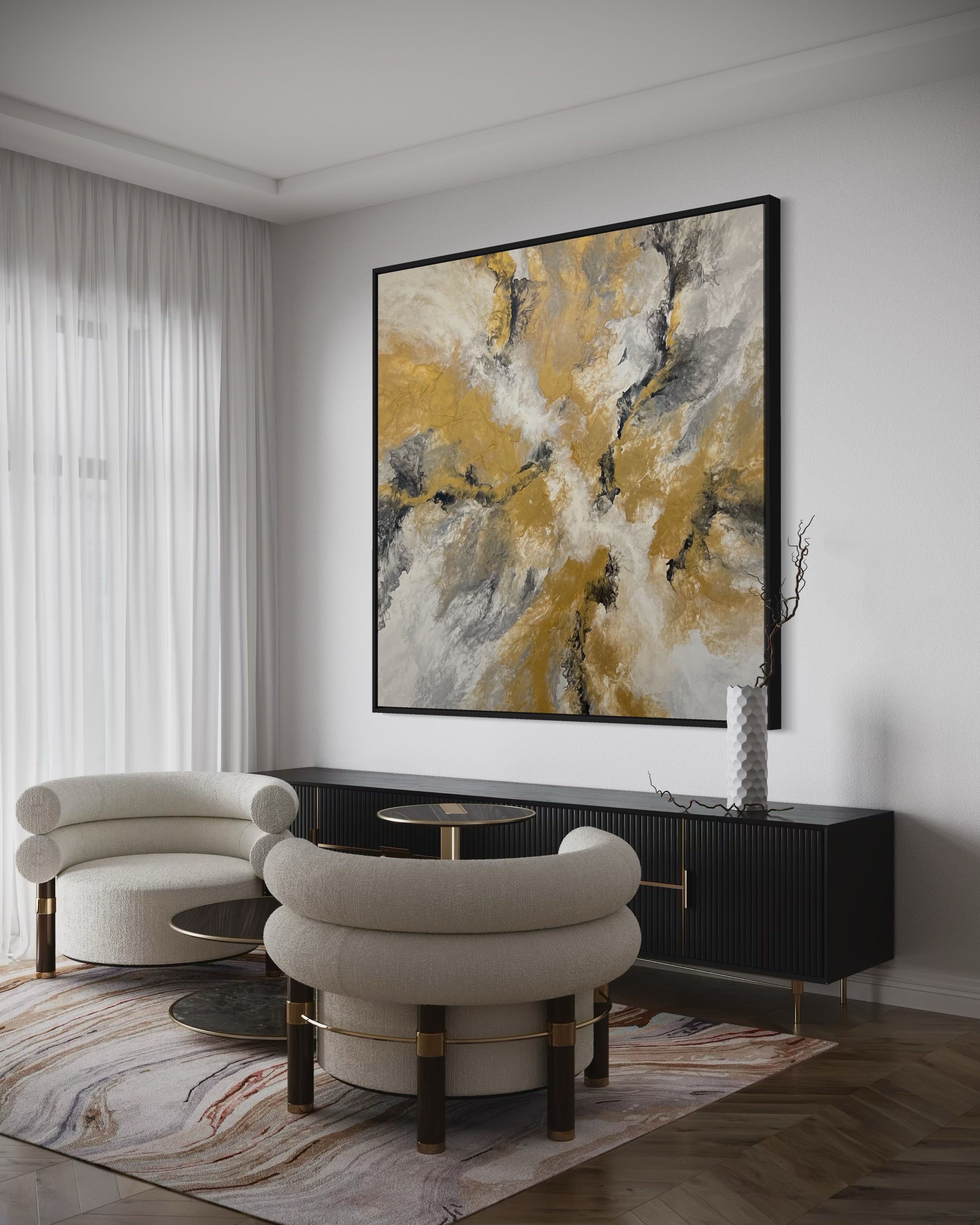 “Golden Twist” – CheshirePaint